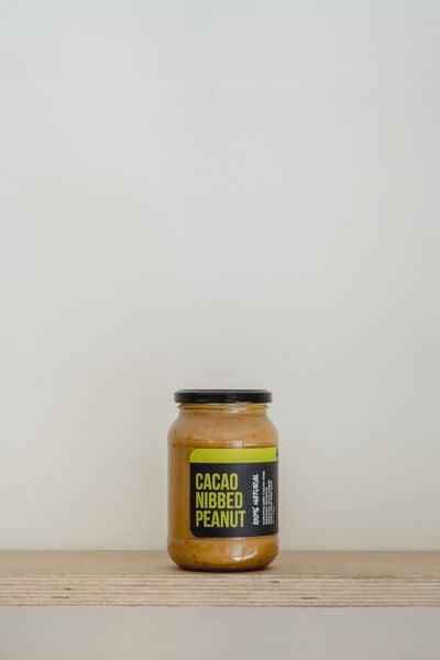 CACAO NIBBED PEANUT BUTTER – PEELSNUTBUTTER